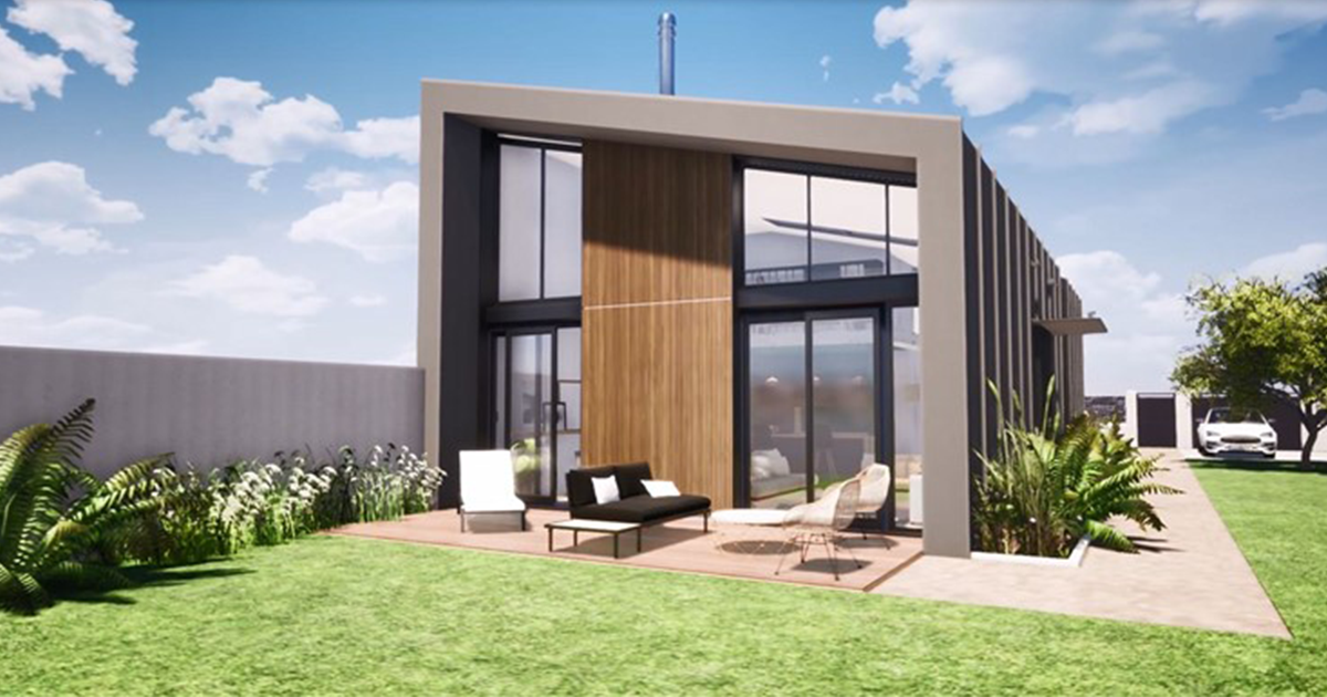 Acier, une maison contemporaine, performante et naturelle - Maisons Berval