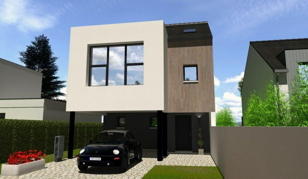 Plan de maison - Modèle WORK